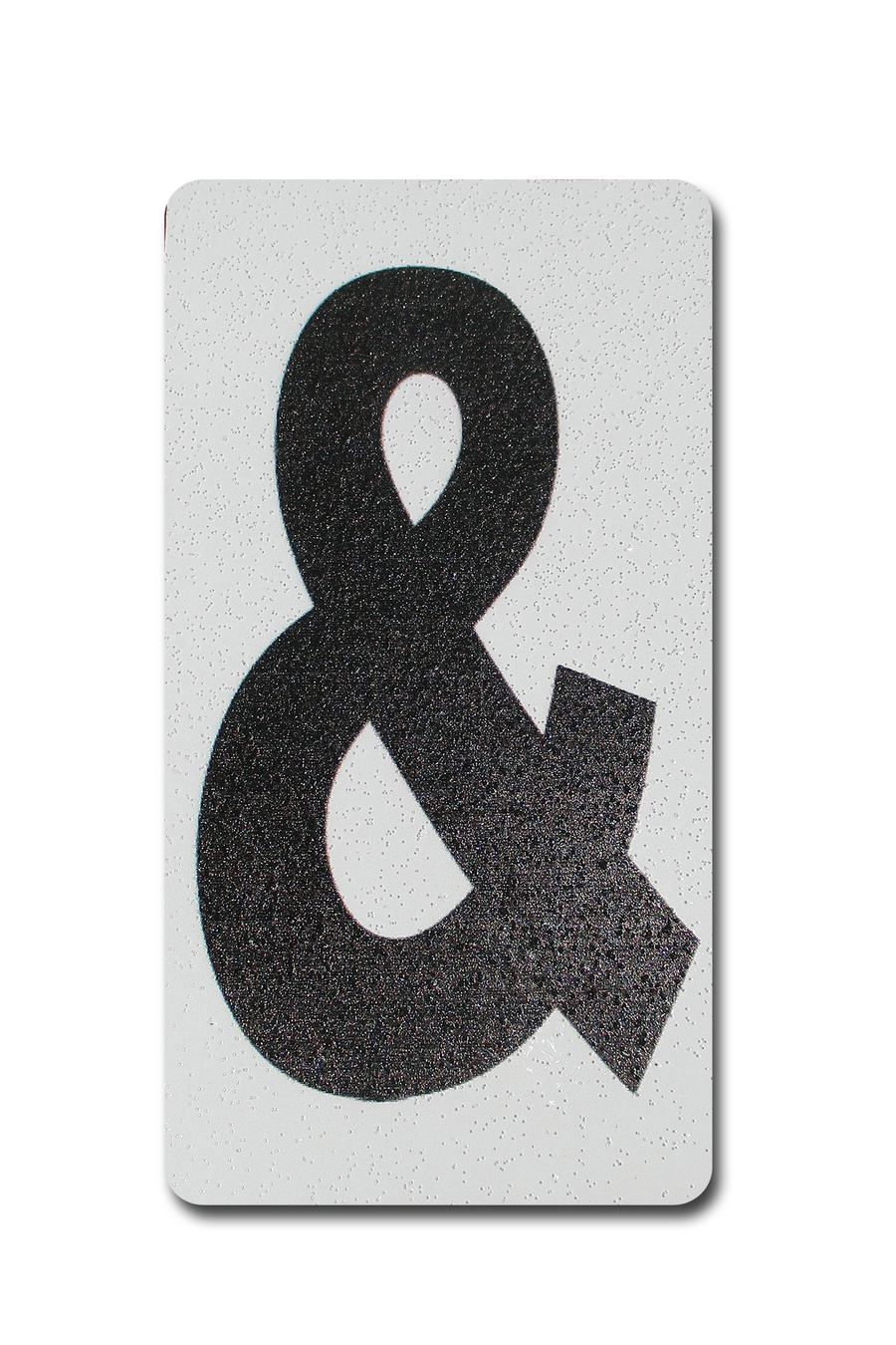 Reflective 4in Numbers/Letter, Peel & Stick – Curb-N-Sign